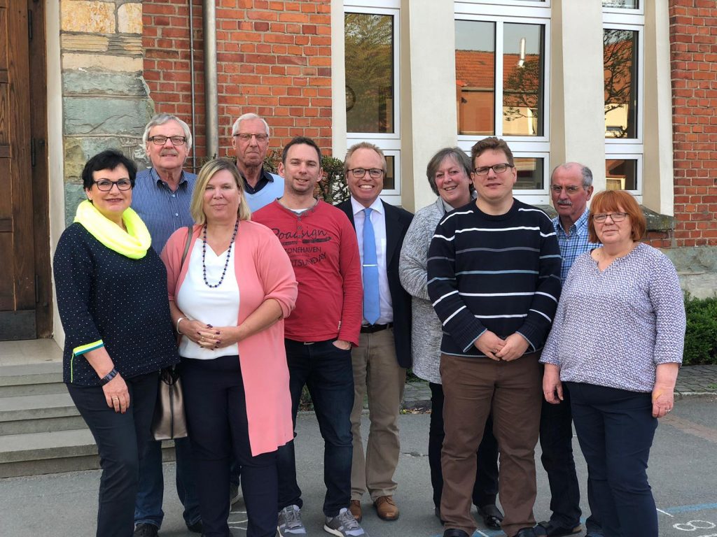 Fraktion vor Ort- Besuch der Dechant-Wessing Schule › SPD Warendorf
